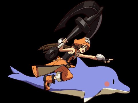 How to use may's dolphin attack (Guilty gear strive) - YouTube
