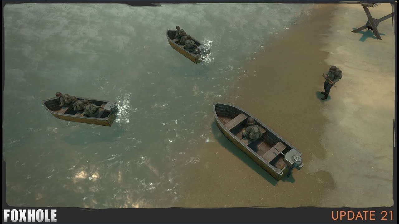 Motor Boats & Islands Reworks - Foxhole (Update 0.21) - YouTube