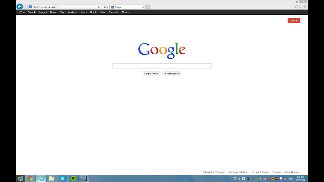 Open Applications To Start Screen - YouTube
