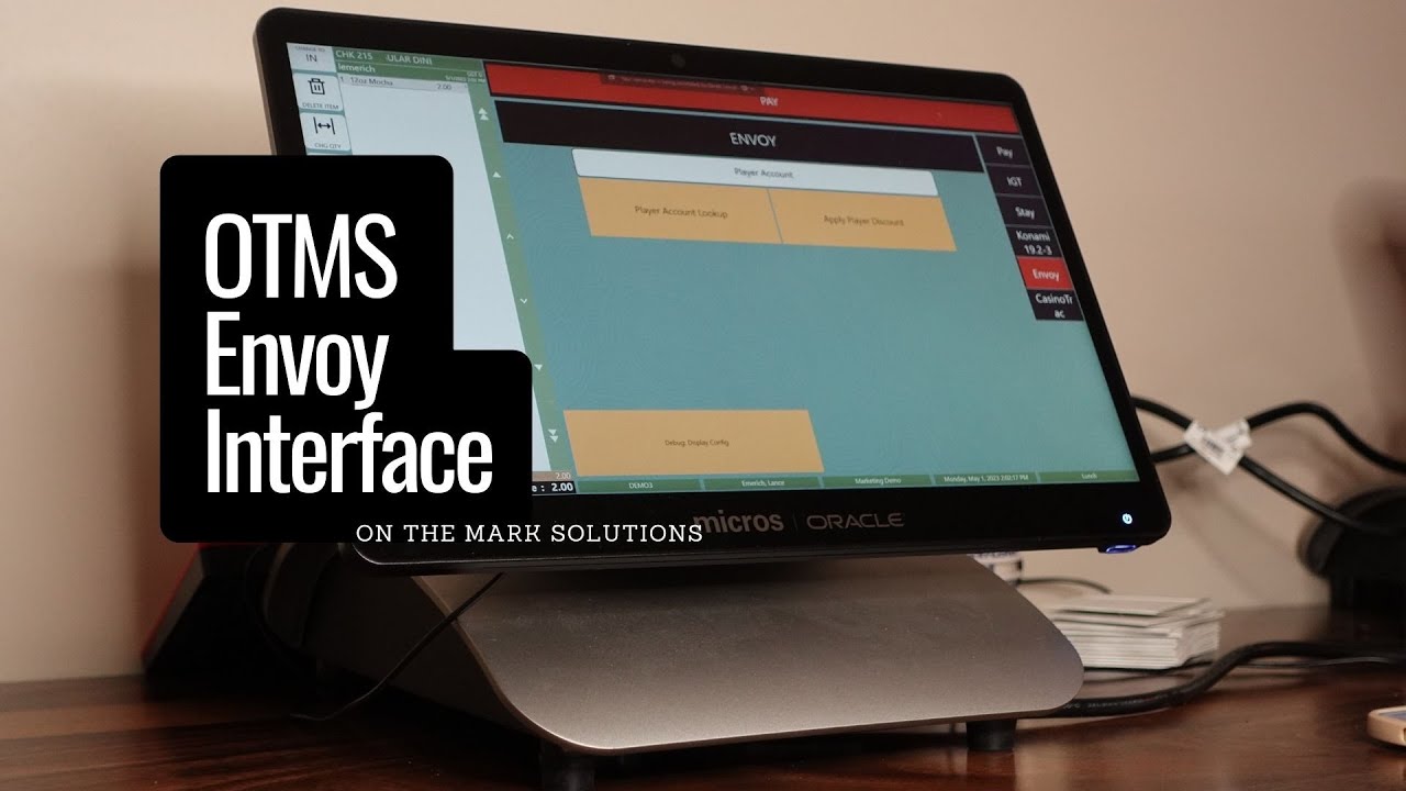 OTMS Envoy Simphony Interface - YouTube