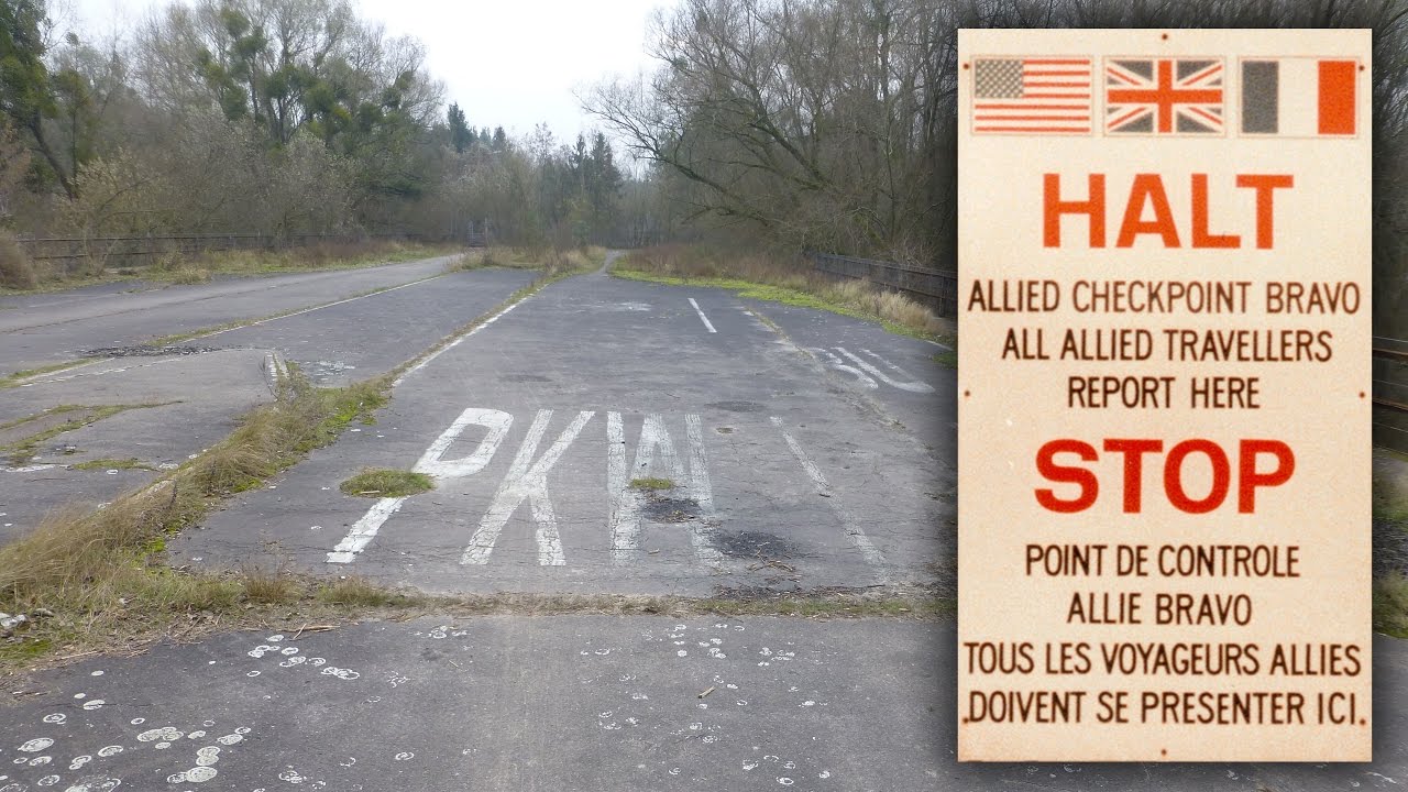 Checkpoint Bravo - Grenz-Kontrollpunkt Drewitz-Dreilinden - YouTube