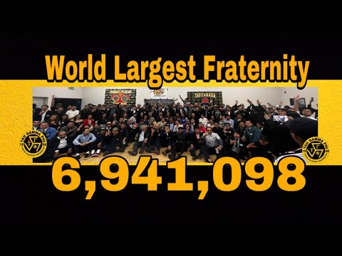 World Largest Fraternity | TRISKELION | 55th Founding Anniversary TAU ...