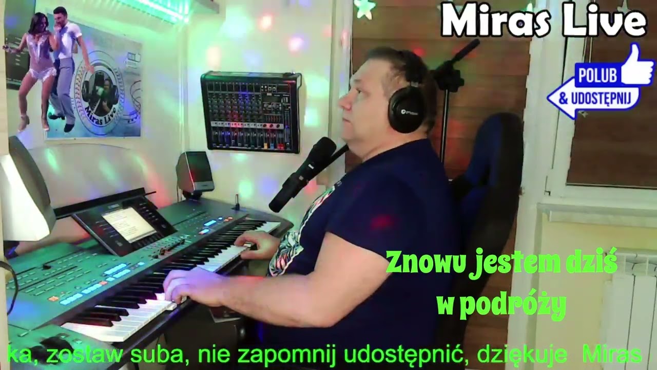 Urszula Sipińska "Znowu jestem dziś w podróży" - Cover Miras Live ...