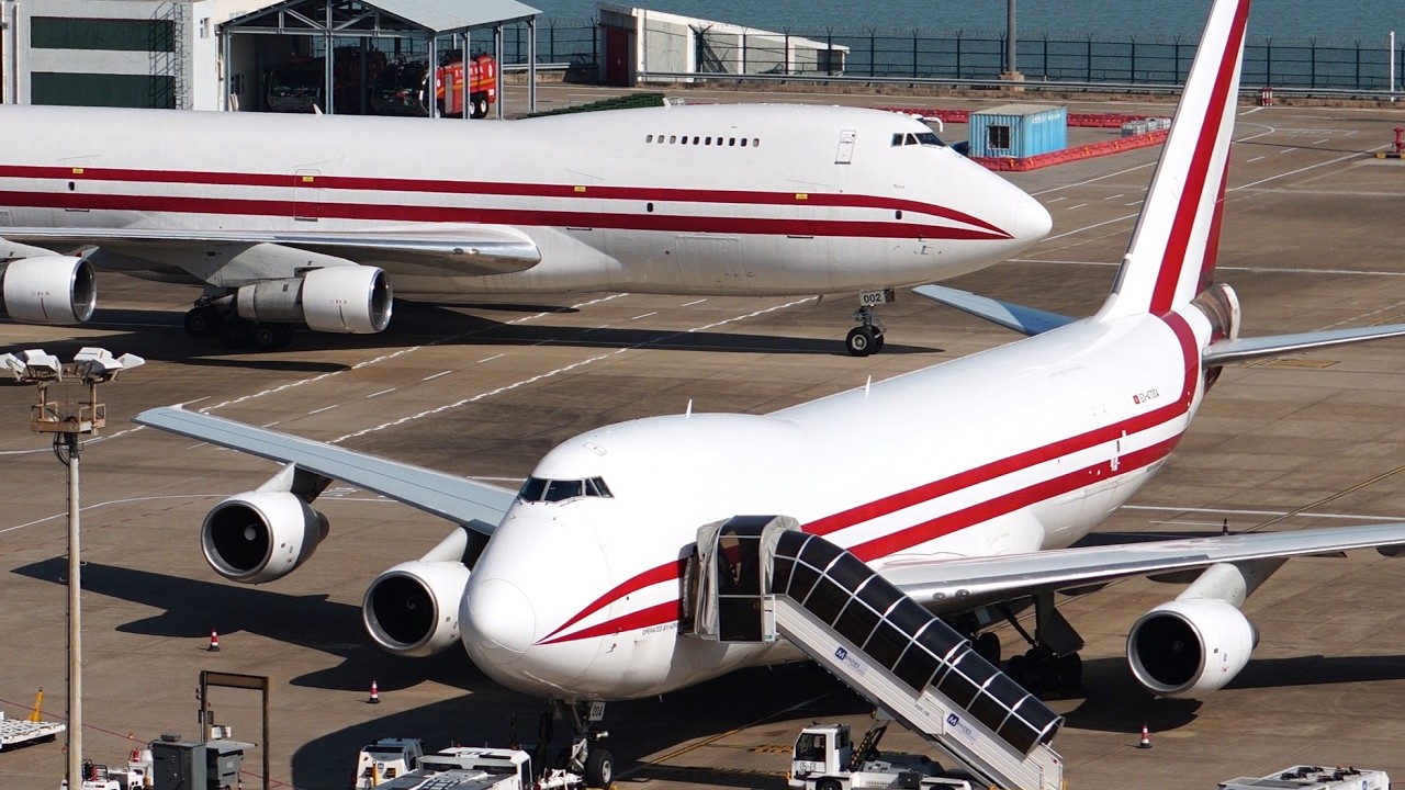 [IRL] 747 Classics!!! EX-47002 & EX-47004 at Macau International ...