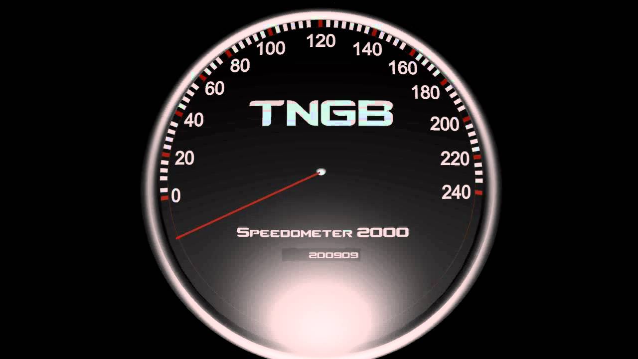 Cinema 4D Speedometer Animation 720p - YouTube