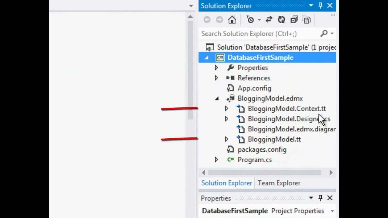 Databse First, Entity Framework 6, Model Creation - With Rowan Miller ...