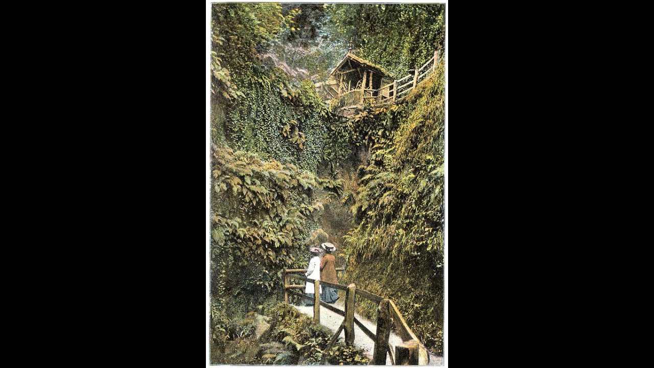 Shanklin Chine - Waterfall - Isle of Wight 2020 - YouTube