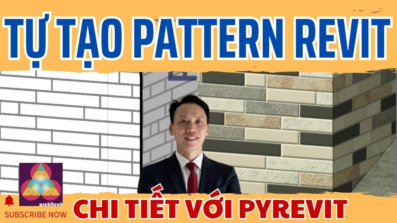 Tạo mẫu vật liệu thực tế trong Revit bằng pyRevit - YouTube