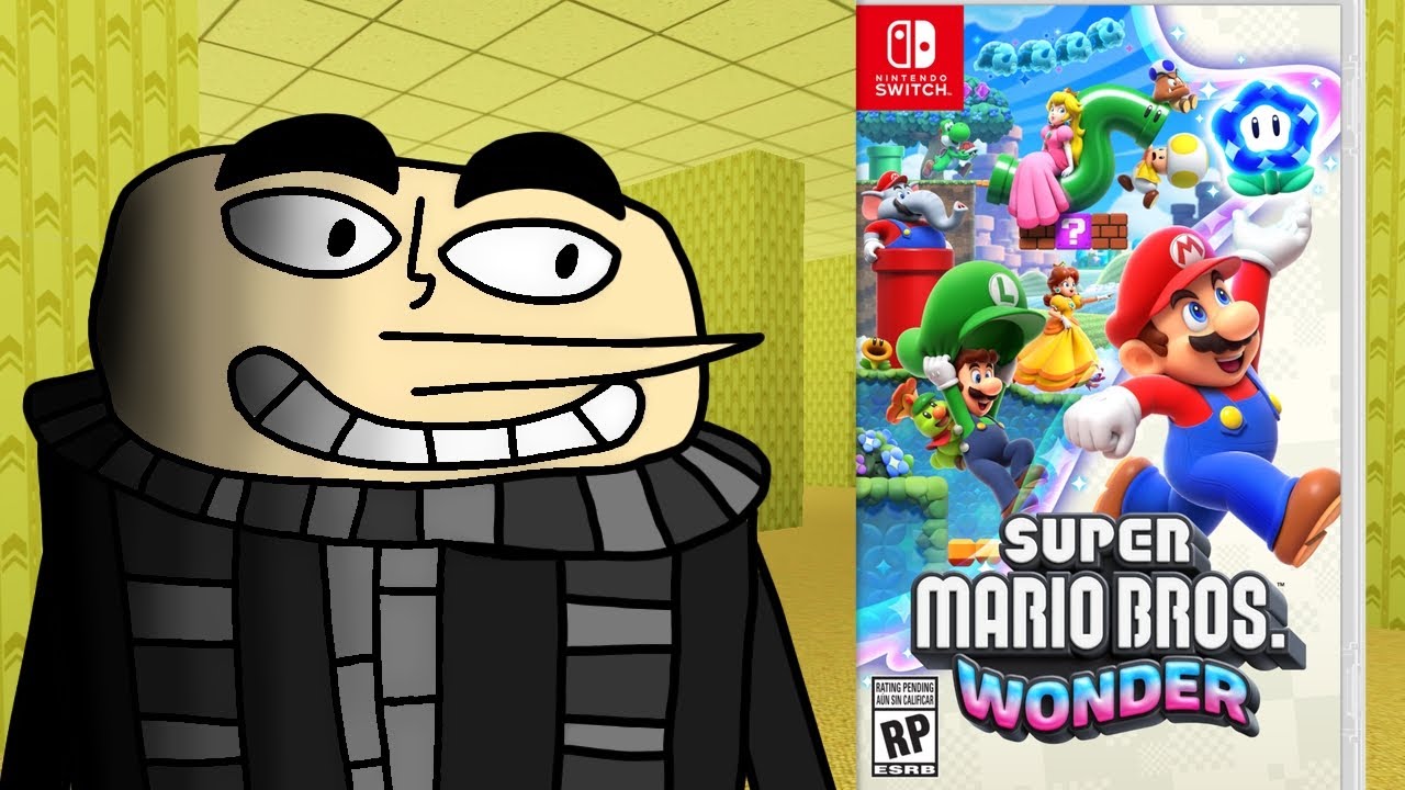 Gru Reacts To Super Mario Bros Wonder - YouTube