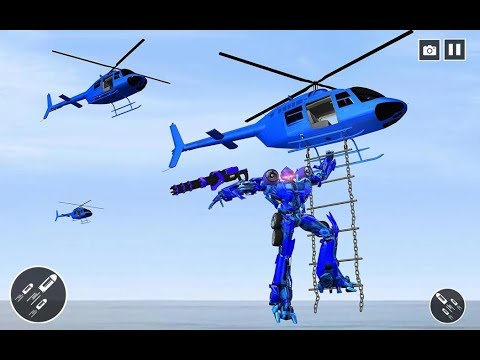 Amazing Police Helicopter Robot Transformation Ep-1 | Rescue City ...