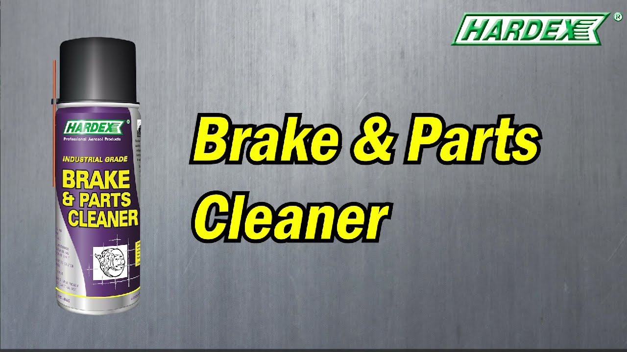 HARDEX Brake & Parts Cleaner Spray - HD 860 - YouTube