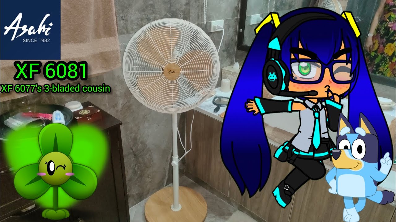 Asahi Wooden Aesthetic Design Stand Fan XF 6081| The PVZBloverFan ...