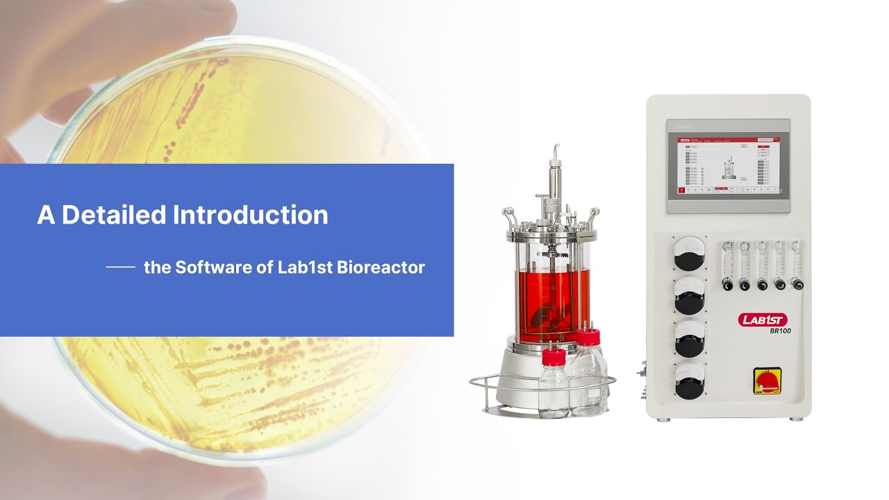 A Detail Introduction to the Software of Lab1st Bioreactor - YouTube