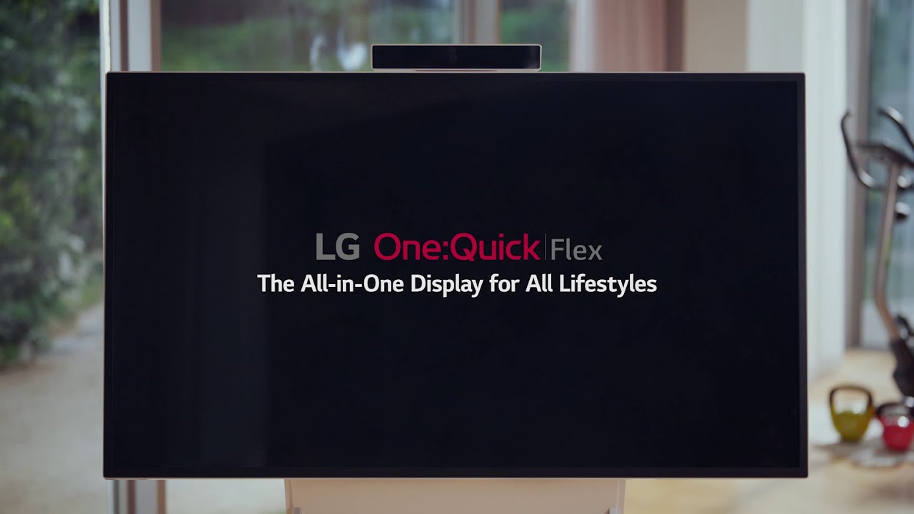 LG One:Quick - The All-in-One Display for All Lifestyles - YouTube