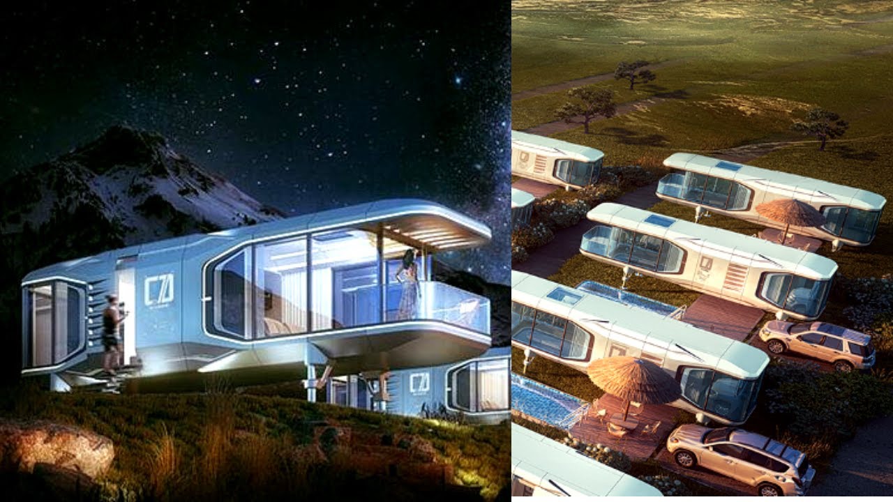 CASA CONTAINER DO FUTURO JÁ É REALIDADE NA CHINA - YouTube