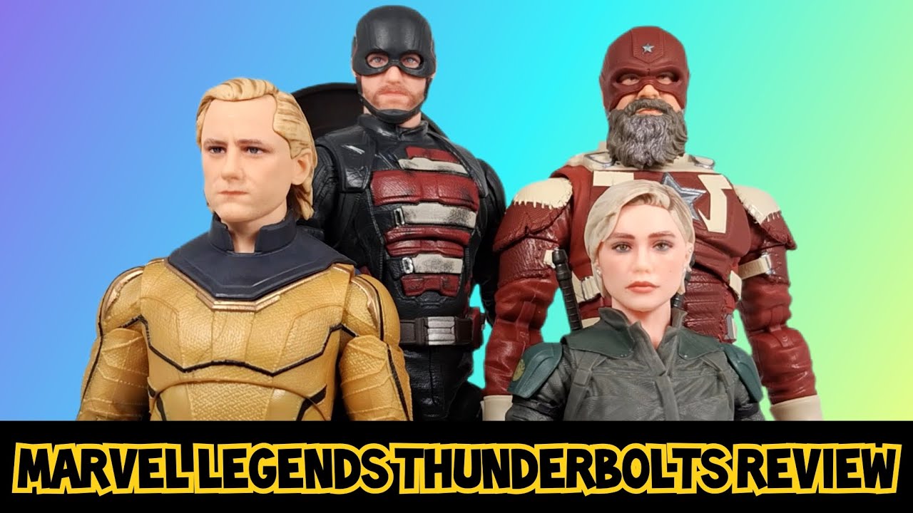 Marvel Legends Thunderbolts Action Figure Review - US Agent, Sentry ...