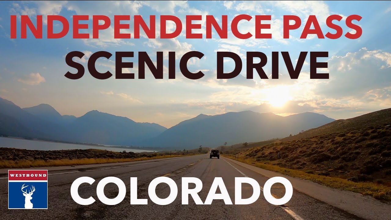 Scenic Drive to Independence Pass | Colorado | Sunset Drive - YouTube