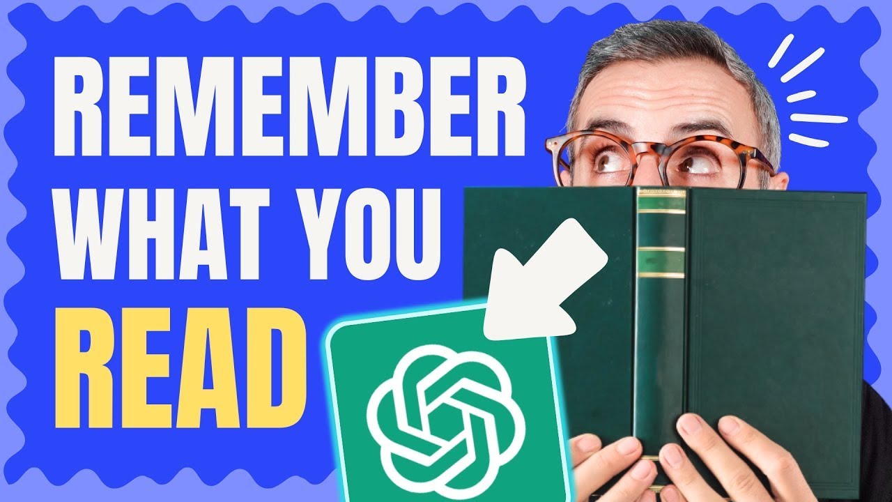 Use this ChatGPT Prompt to Remember Every Book you Read - YouTube