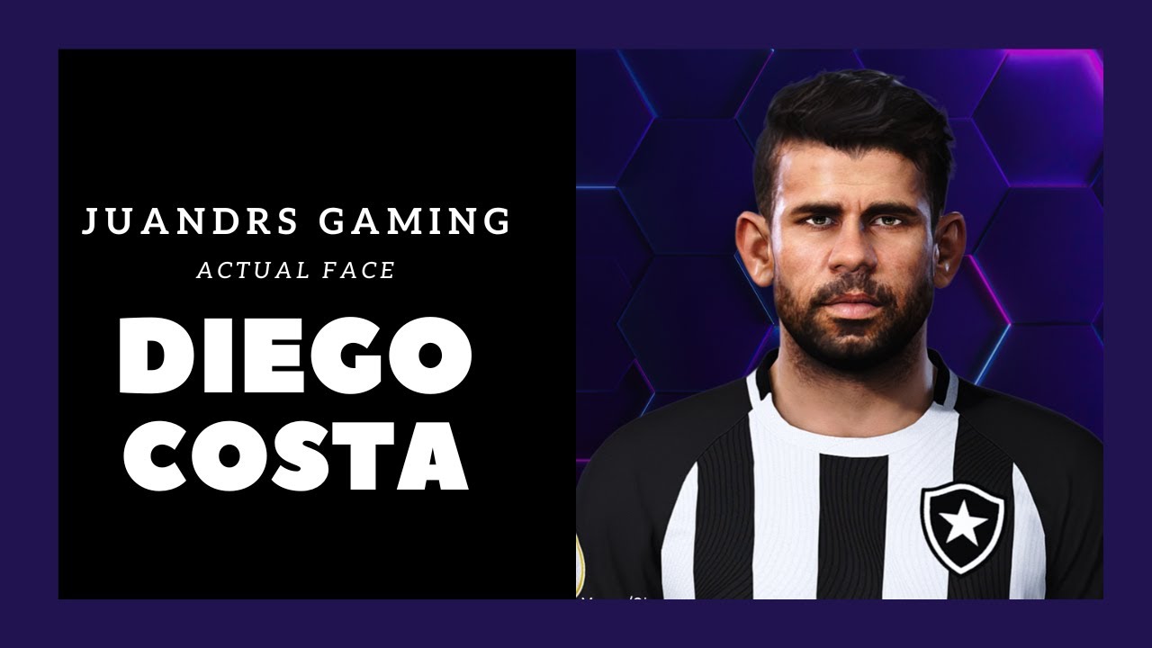 DIEGO COSTA Actual Face 23-24 (Sider Version) football life 23 - YouTube