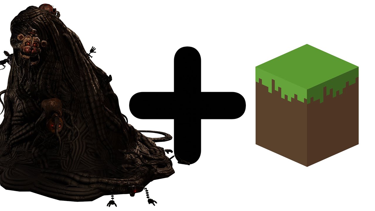 BLOB + MINECRAFT = ??? | FNAF ANIMATION PART 10 - YouTube