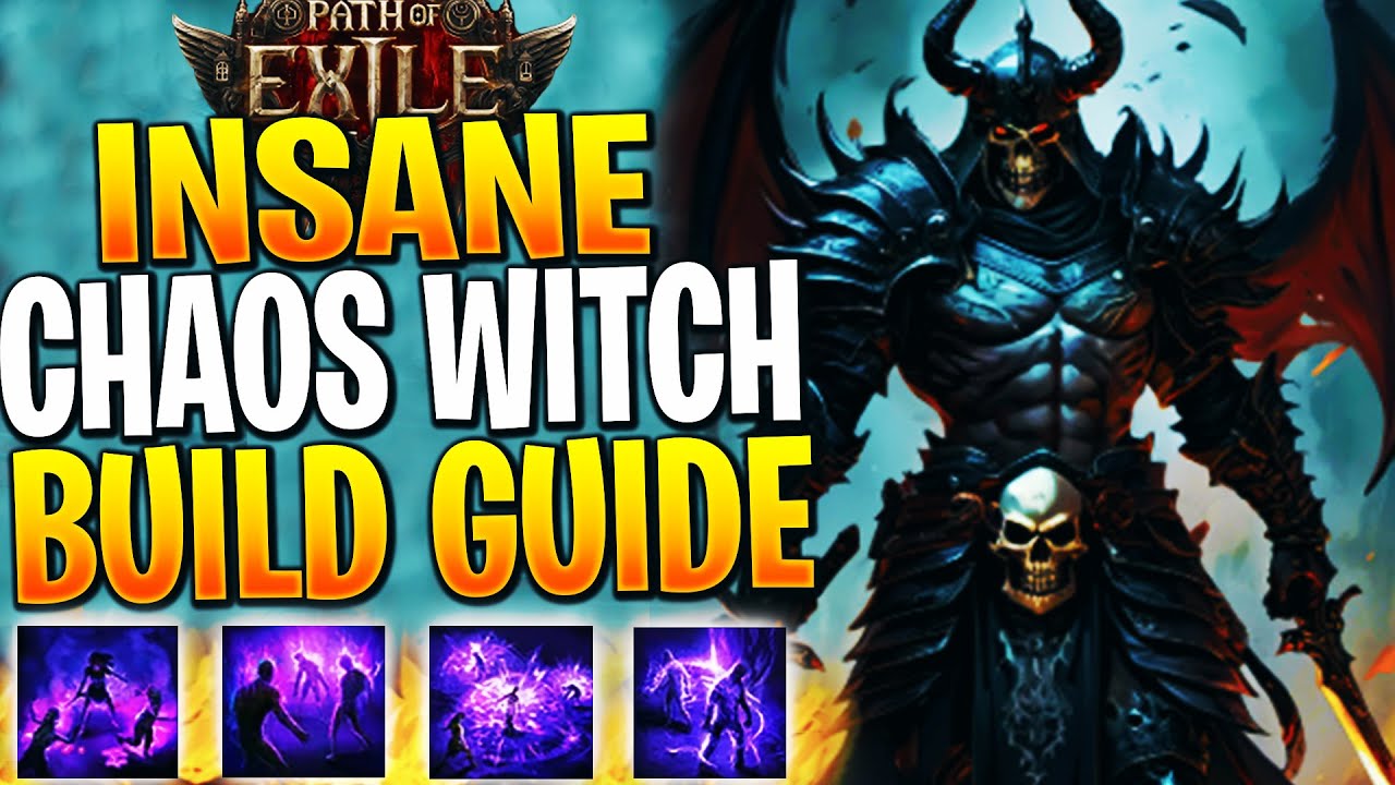 THIS CHAOS WITCH BUILD IS GOD TIER! Path of Exile 2 Witch Build Guide ...