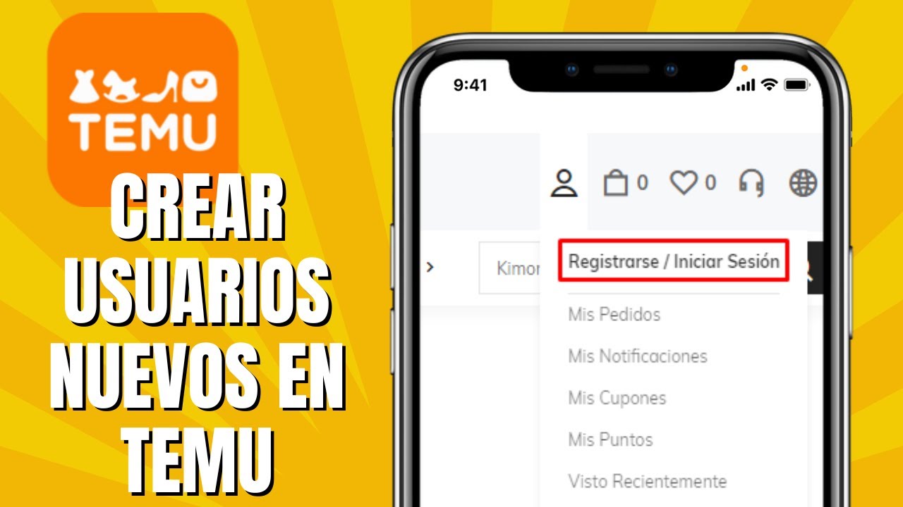 Cómo CREAR Usuarios Nuevos En TEMU - YouTube