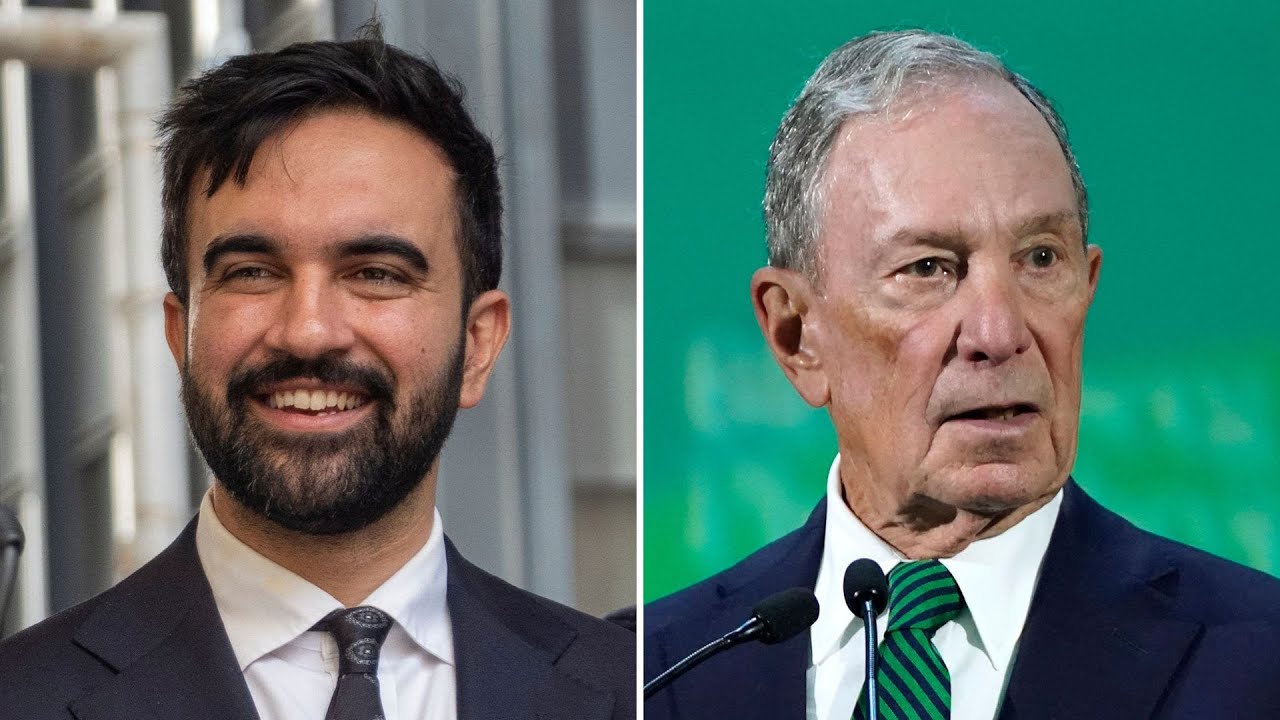 Former NYC Mayor Michael Bloomberg mets with Zohran Mamdani for ...