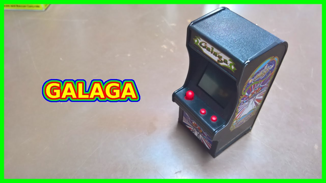 Super Impulse Tiny Arcade Galaga handheld game 2020 C0088 - YouTube