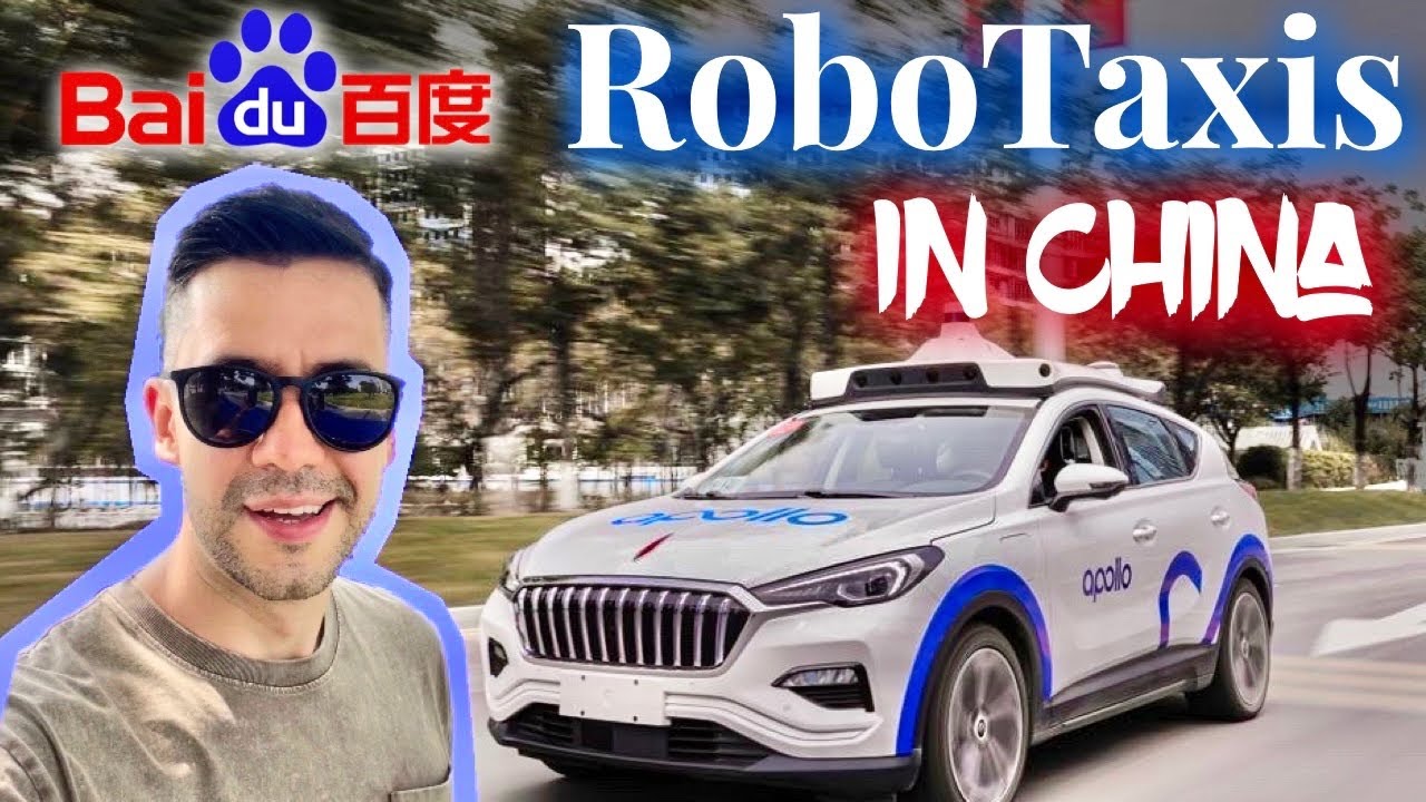 In China SELF-DRIVING Cars will take you to work! I went to try it for ...