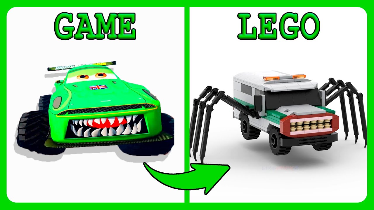 Giant Sport Rally Eater Monster VS LEGO / All Eat Monster / Guess The ...