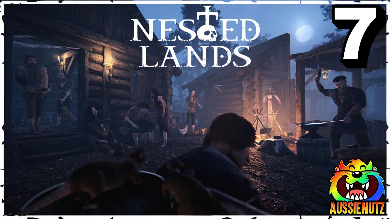Nested Lands: Survive, Build, Conquer! 🏕️🔥 Part 7 #aussienutz # ...