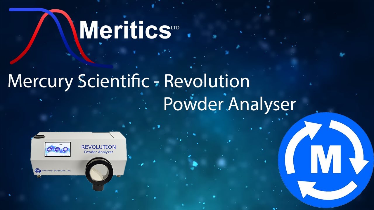 Mercury Scientific - The Revolution Powder Analyser - YouTube