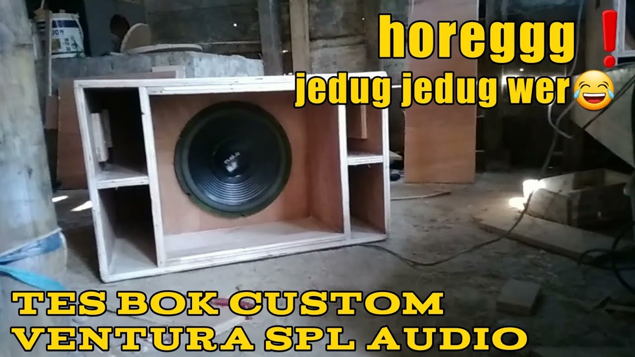 tes bok custom spl versi 12 inch - YouTube