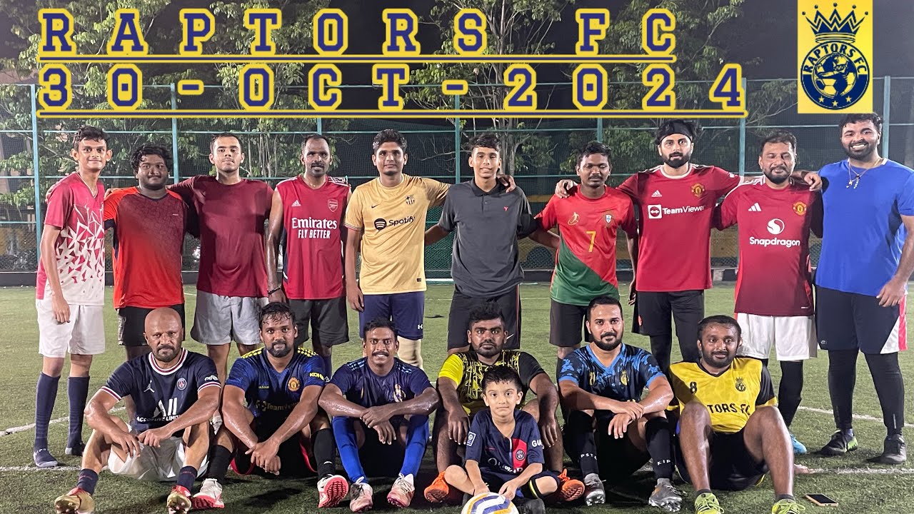 Raptors FC - 30-Sep-2024 - Game 1 - YouTube