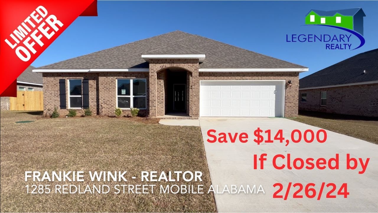 1285 Redland Street Mobile Alabama 36695 - YouTube