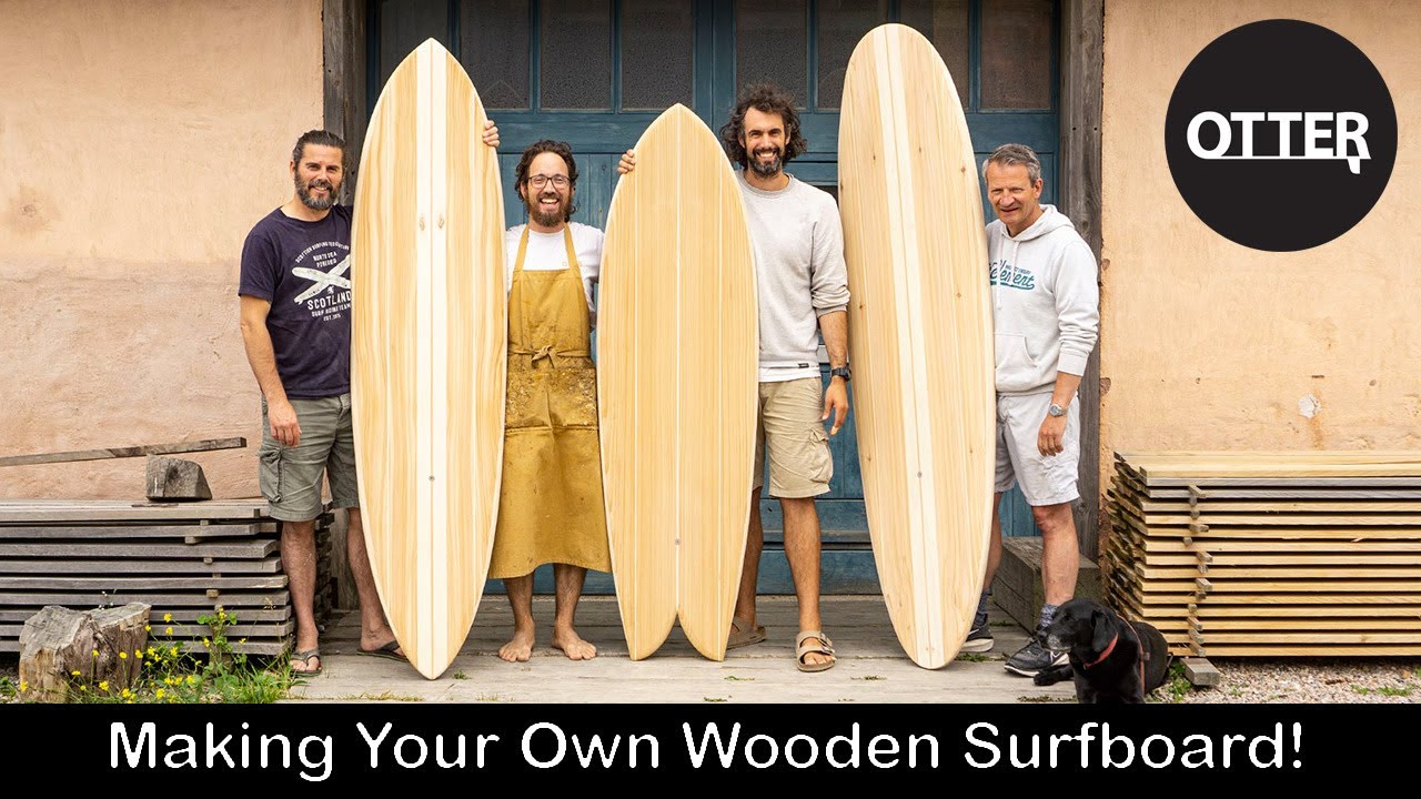 Making Your Own Wooden Surfboard! - YouTube