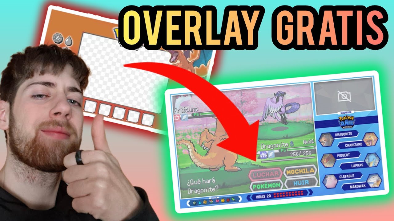 Cómo crear un OVERLAY de Pokémon PROFESIONAL (gratis) - YouTube