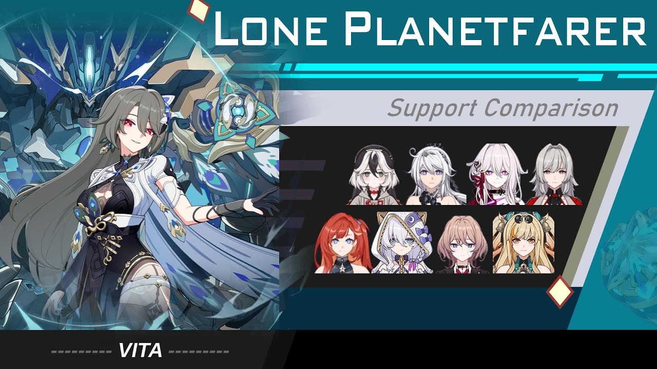 Vita [Lone Planetfarer] DPS - Support Comparison - YouTube