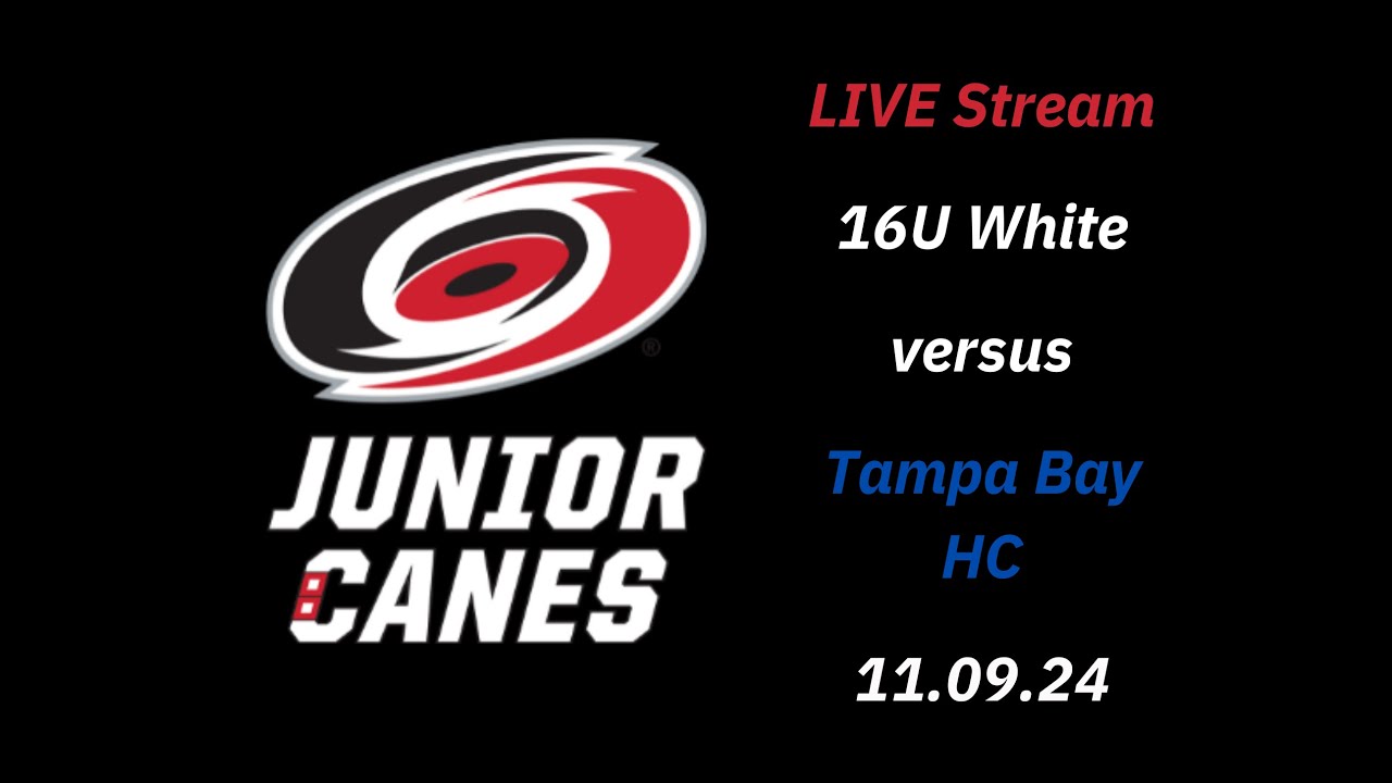 16U Jr Canes White vs Tampa Bay HC - 11.09.24 - YouTube