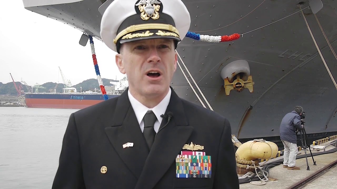 LHD 1 USS WASP - Capt Colby Howard Interview - YouTube