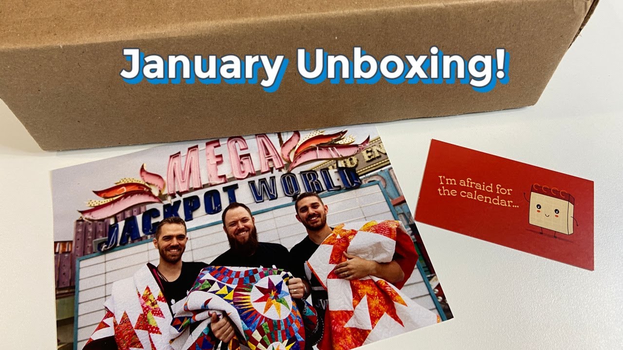 Sew Yeah Subscription Box Unboxing - January 2022 - YouTube