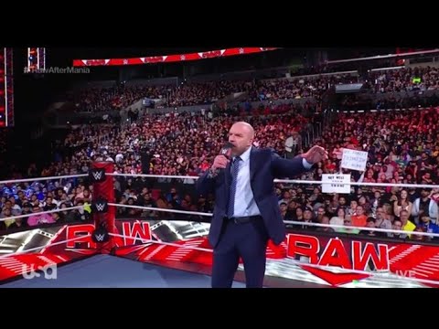 WWE RAW 4/3/2023 - Triple H Officially Acknowledges Roman Reigns As The ...