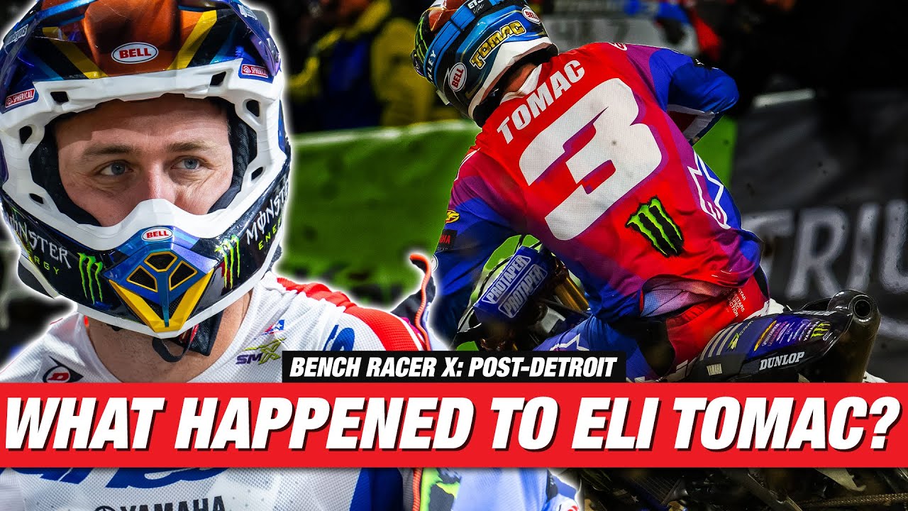 Bike Issue? Arm Pump? What's the Deal with Eli Tomac's Ride in Detroit ...