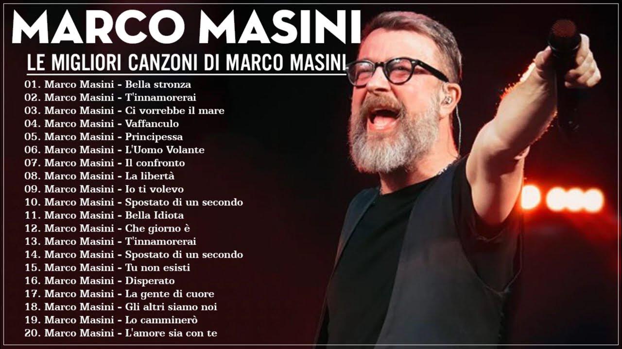 Marco Masini Raccolta Di Successi Marco Masini Le Più Belle Canzoni Youtube