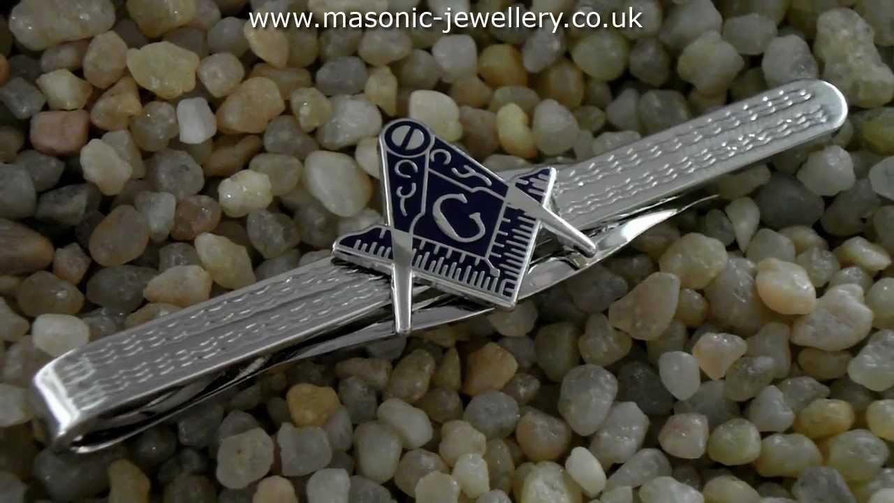 Chrome Plated Masonic Tie Slide DWA417 - YouTube