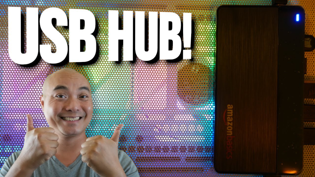 Amazon Basics 10 Port USB Hub Review! (5 Pack Deal) - YouTube