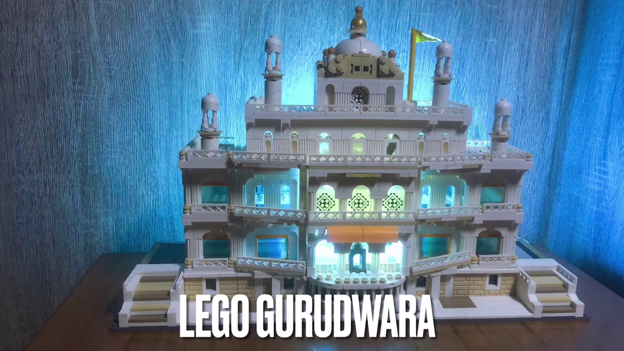 LEGO GURUDWARA | AKAL TAKHAT SAHIB | LEGO ARCHITECTURE | SIKH ...