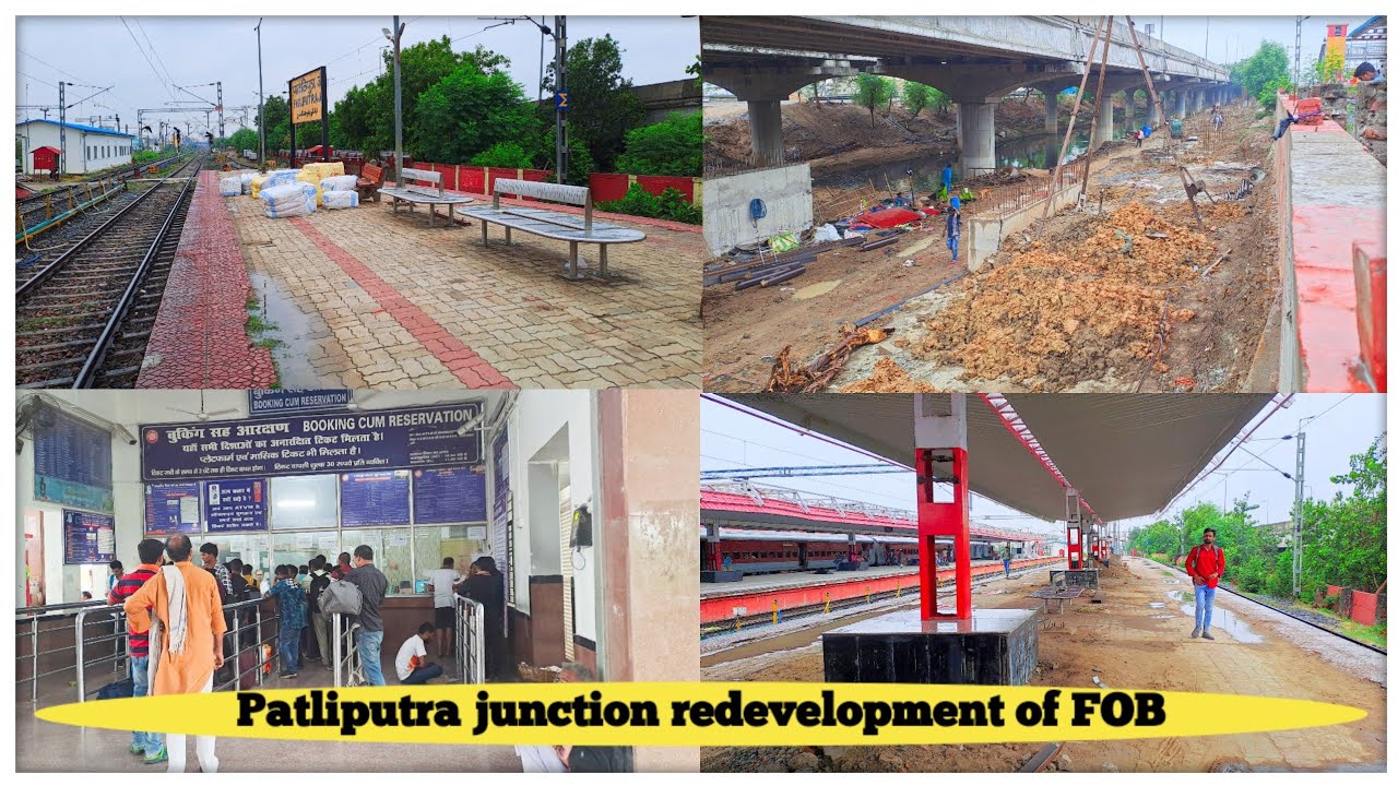 Patliputra junction FOB Ramp latest update | Patliputra railway station ...