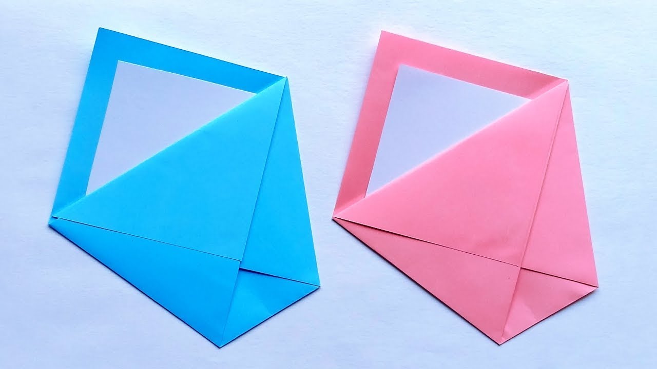 Cómo hacer un mini sobre de papel en solo 1 minuto | Mini Sobres [Sin ...