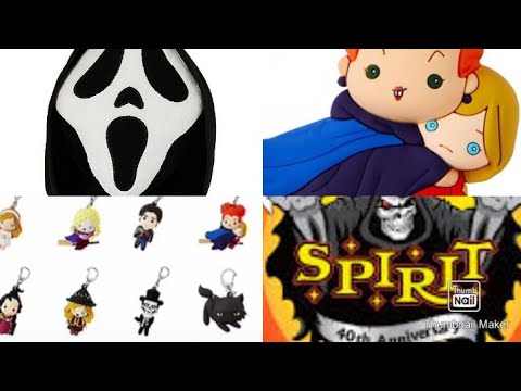 Spirit Halloween 2023 Ghostface Plush, Hocus Pocus Keychains, - YouTube